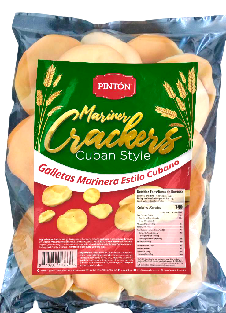 Galleta Marinera, Galleta Cubana – TIME 2 GROW LLC